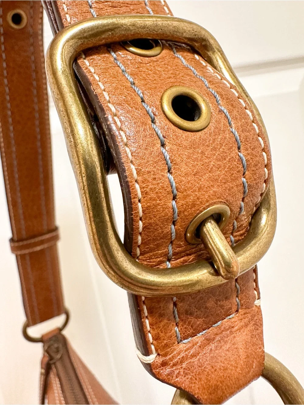 Coach | Bags | Coach Patchwork Shoulder Bag Leather Trim Y2k | Poshmark